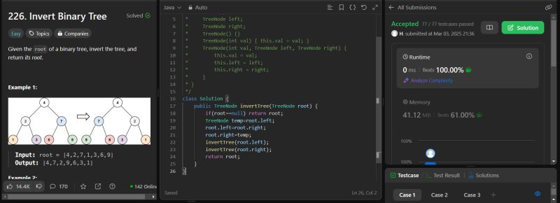 #100daysofleetcode #leetcode #codingchallenge #binarytrees #recursion ... #100daysofleetcode #leetcode #codingchallenge #binarytrees #recursion ...