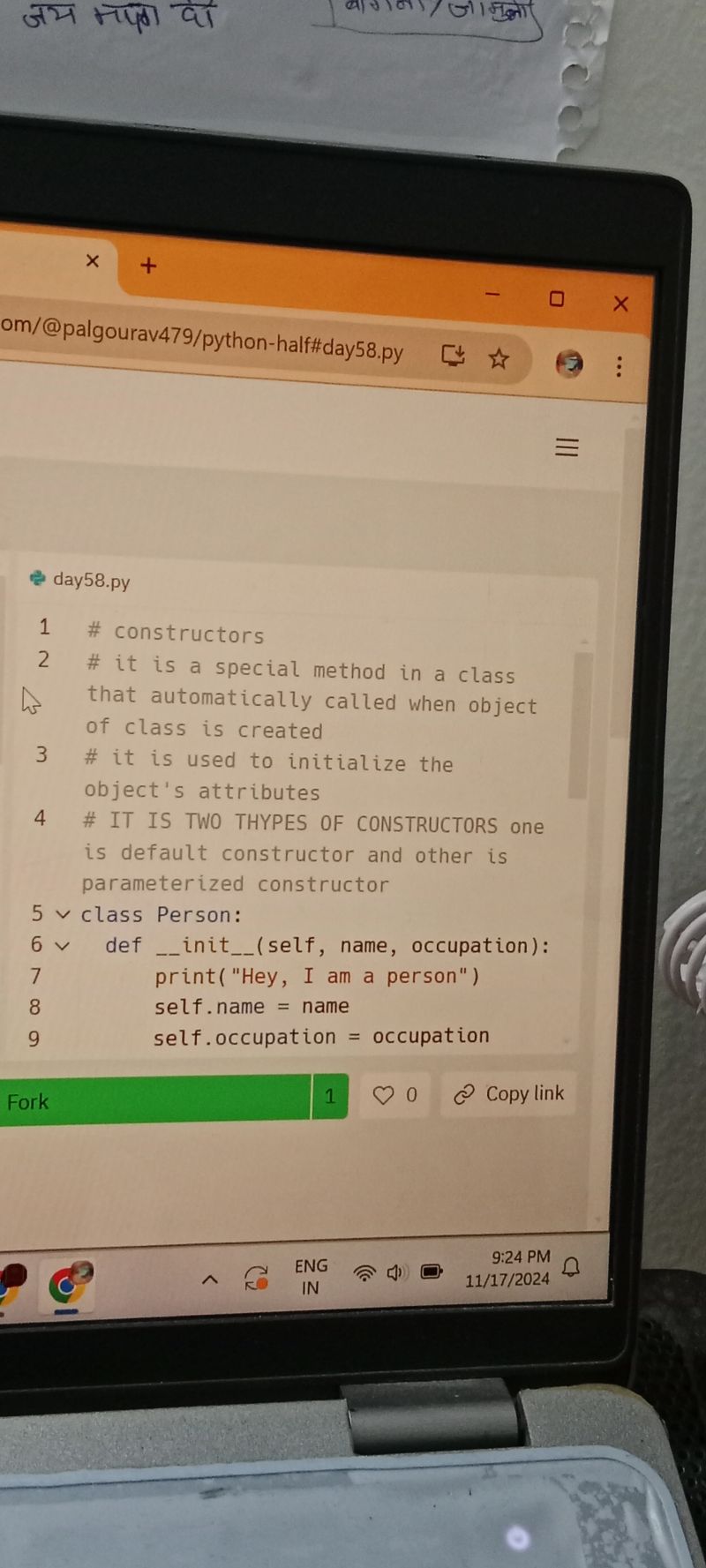 Gourav Pal on LinkedIn: #learning #python #codewithharry #day58 #js Gourav Pal on LinkedIn: #learning #python #codewithharry #day58 #js