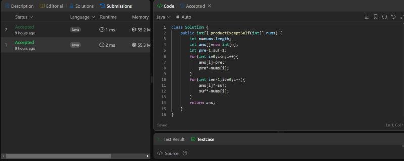 #skilldevelopment #codingjourney #leetcode #productofarrayexceptself ... #skilldevelopment #codingjourney #leetcode #productofarrayexceptself ...