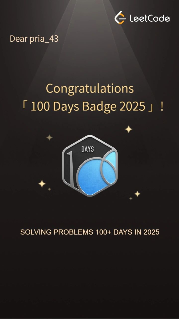 #leetcode #coding #dsa #consistency #problemsolving #keepcoding | Priya ... #leetcode #coding #dsa #consistency #problemsolving #keepcoding | Priya ...