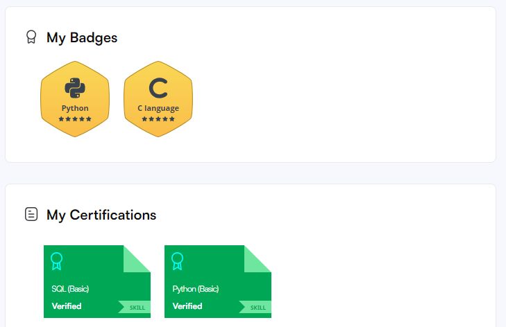 Muthulakshmi Jayaram on LinkedIn: #python #c #sql #hackerrank #learning ... Muthulakshmi Jayaram on LinkedIn: #python #c #sql #hackerrank #learning ...