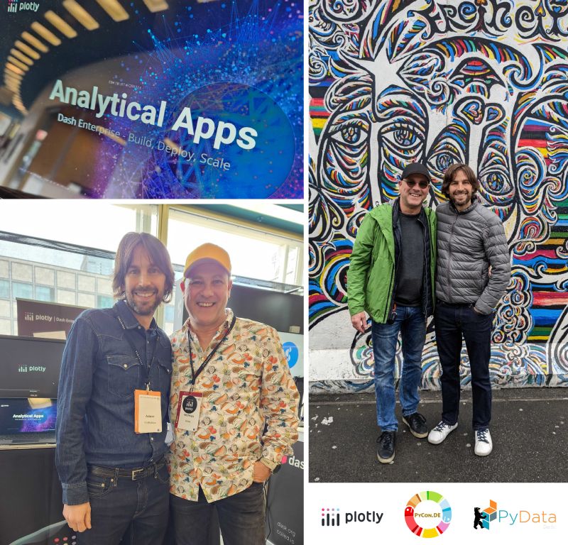Thank you to all who stopped by our booth at PyData & #PyCon Berlin ... Thank you to all who stopped by our booth at PyData & #PyCon Berlin ...