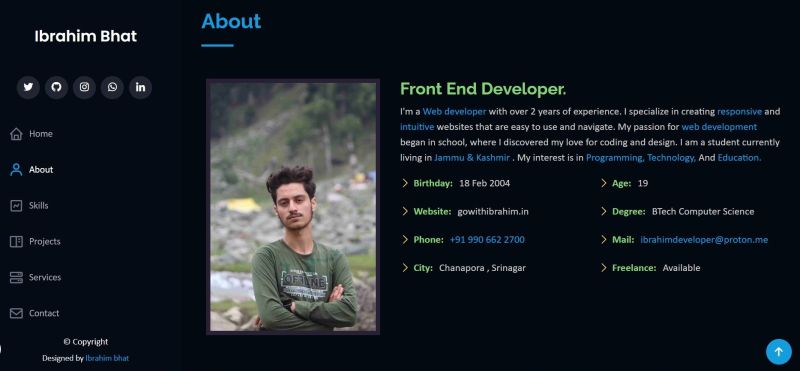 Ibrahim Bhat on LinkedIn: #webdev #srinagar Ibrahim Bhat on LinkedIn: #webdev #srinagar