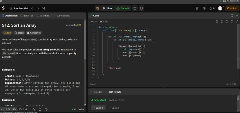 #leetcode #java #dsa #codingpractice #problemsolving | Gaurav Singh #leetcode #java #dsa #codingpractice #problemsolving | Gaurav Singh
