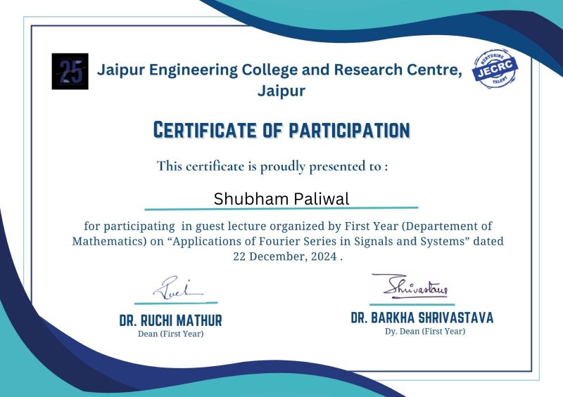 Shubham Paliwal on LinkedIn: #fourierseries #signalprocessing # ... Shubham Paliwal on LinkedIn: #fourierseries #signalprocessing # ...