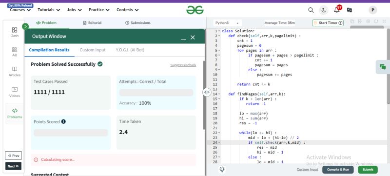 Prakhar Kabra on LinkedIn: #codingchallenge #binarysearch #dsa # ... Prakhar Kabra on LinkedIn: #codingchallenge #binarysearch #dsa # ...