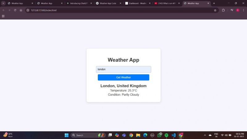 #webdevelopment #javascript #weatherapp #openweathermap #100daysofcode ... #webdevelopment #javascript #weatherapp #openweathermap #100daysofcode ...