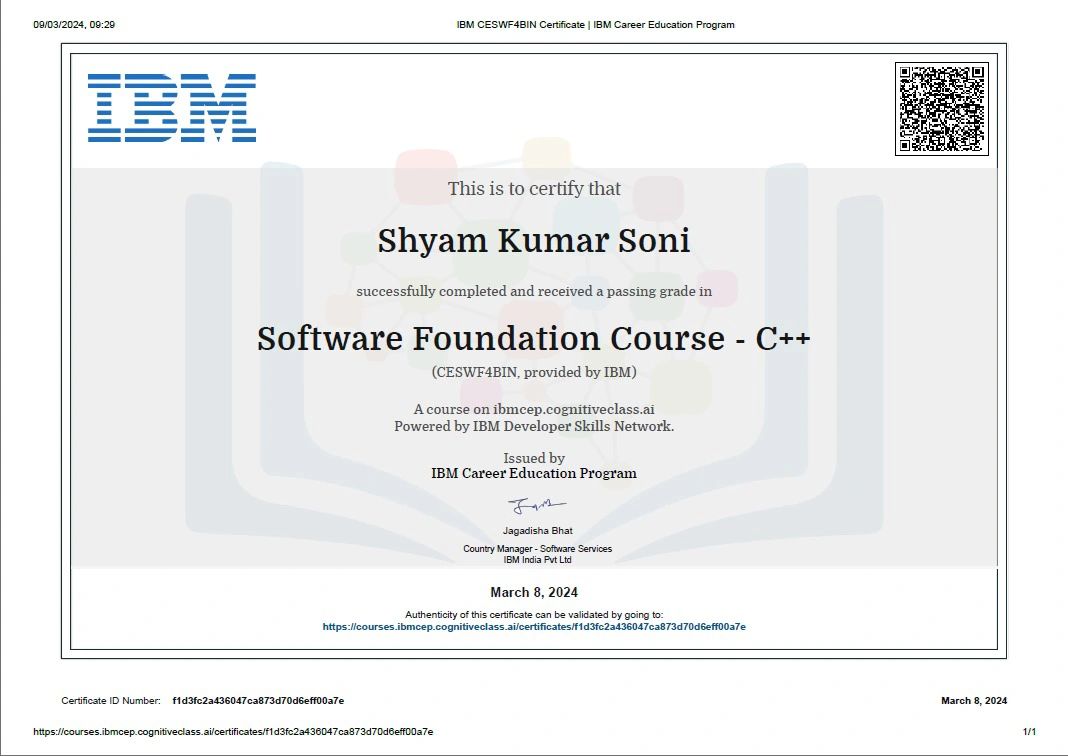 #softwaredevelopment #cplusplus #cppprogramming #careergrowth | Shyam ... #softwaredevelopment #cplusplus #cppprogramming #careergrowth | Shyam ...