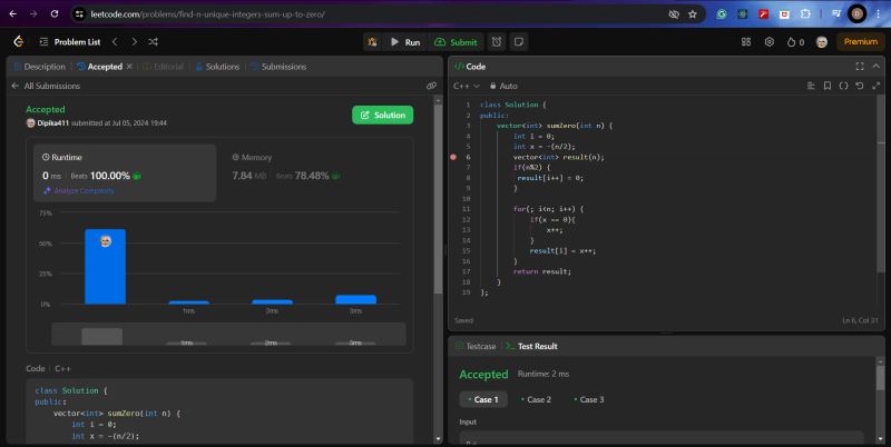 Dipika Gandash on LinkedIn: #day64 of #180daysofcode Find N Unique ... Dipika Gandash on LinkedIn: #day64 of #180daysofcode Find N Unique ...