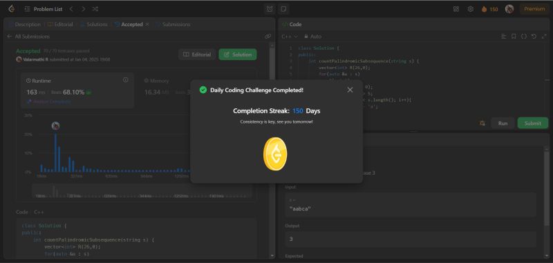 Valar mathi on LinkedIn: #codingcommunity #leetcode #dailycodingchallenge Valar mathi on LinkedIn: #codingcommunity #leetcode #dailycodingchallenge