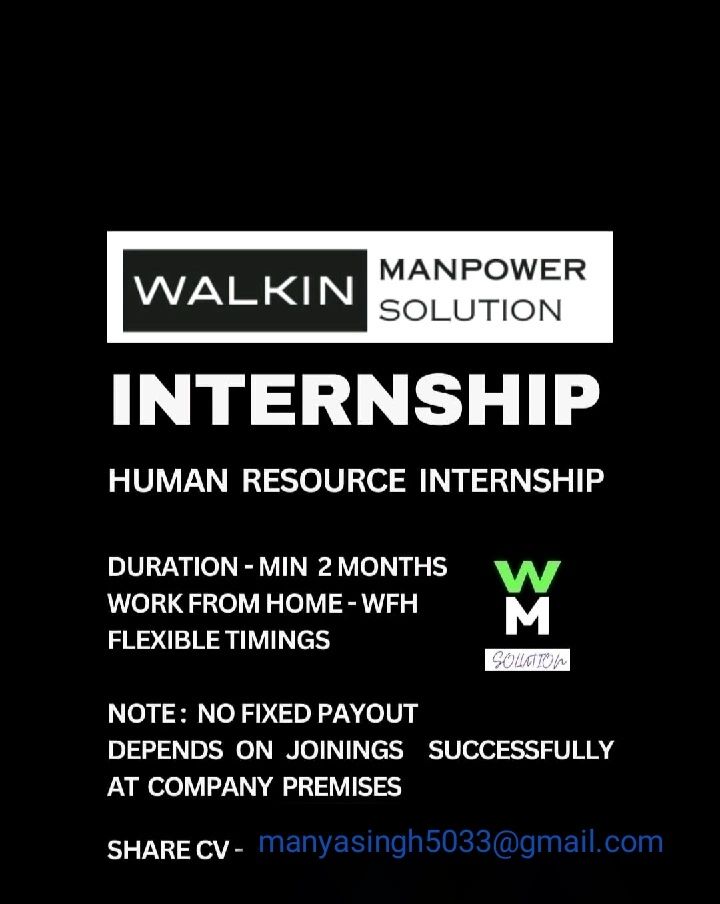 Manya Singh on LinkedIn: Hii connections.. WALKIN MANPOWER SOLUTION is ... Manya Singh on LinkedIn: Hii connections.. WALKIN MANPOWER SOLUTION is ...