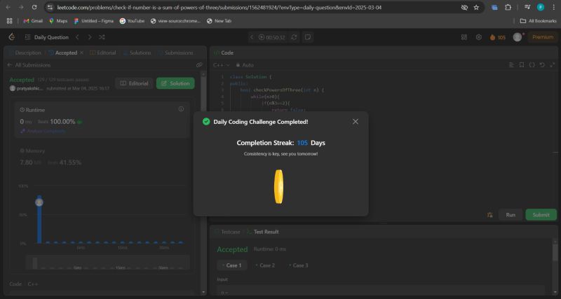 Pratyakshi Chauhan on LinkedIn: #leetcode #coding #problemsolving ... Pratyakshi Chauhan on LinkedIn: #leetcode #coding #problemsolving ...