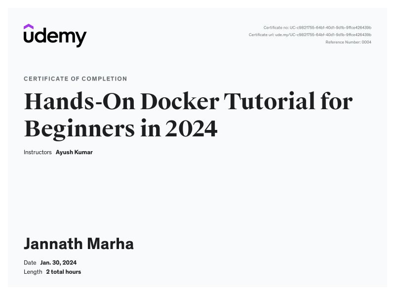 Jannath Marha on LinkedIn: #learningtech #dockerbeginner Jannath Marha on LinkedIn: #learningtech #dockerbeginner