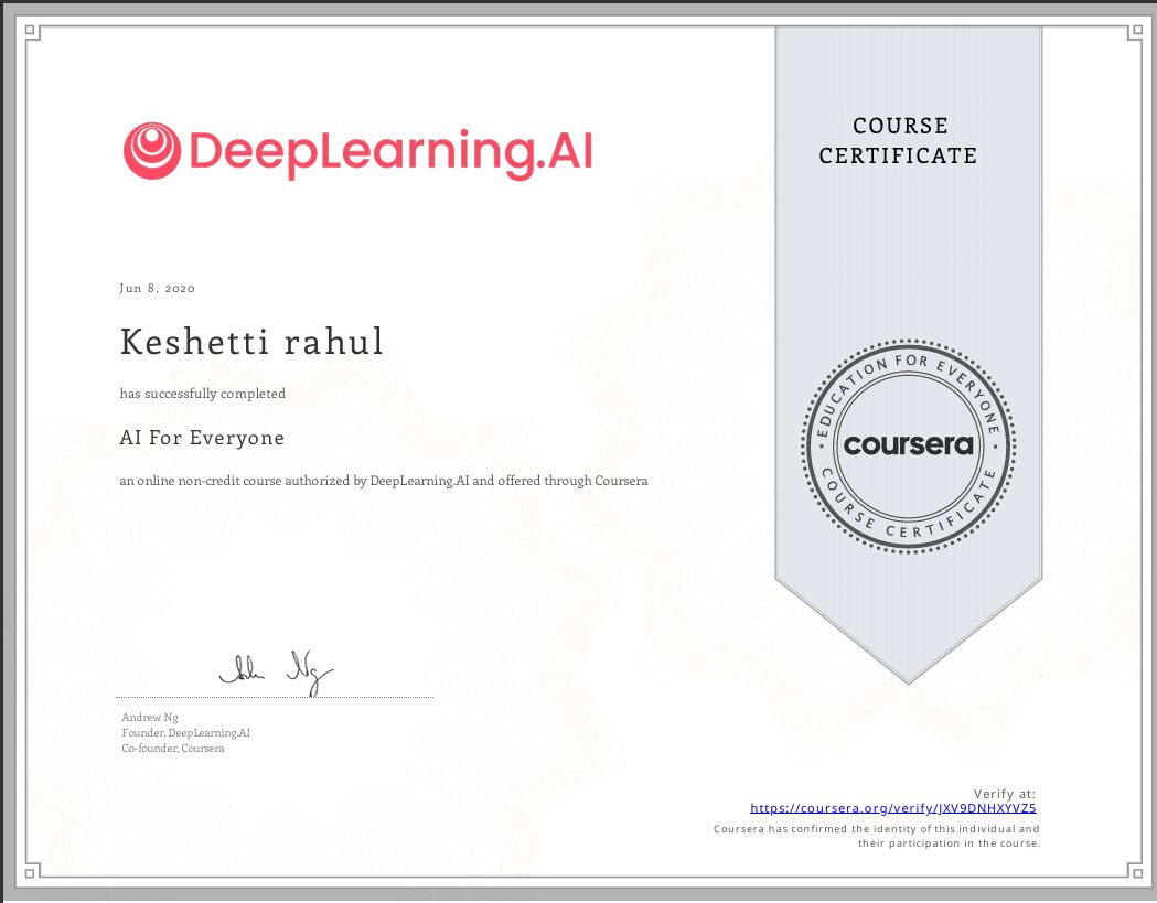 #artificialintelligence #ai #machinelearning #aiforeveryone #coursera ... #artificialintelligence #ai #machinelearning #aiforeveryone #coursera ...