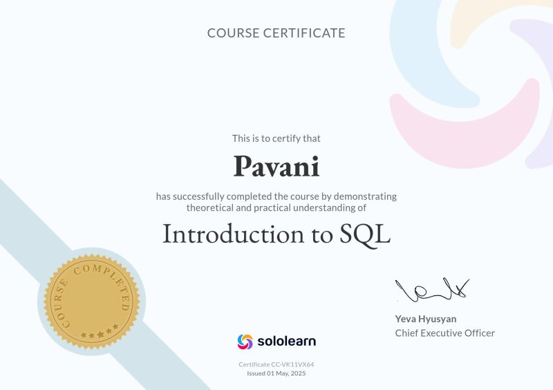 #sql #mysql #sololearn #database #dataengineering #codingjourney ... #sql #mysql #sololearn #database #dataengineering #codingjourney ...