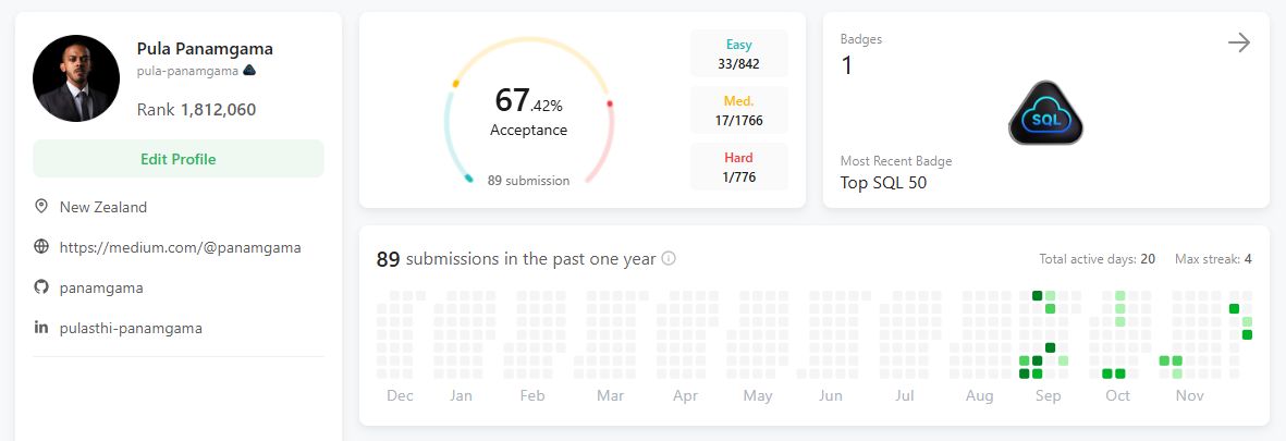 Pulasthi Panamgama on LinkedIn: #sql #leetcode #dataengineering # ... Pulasthi Panamgama on LinkedIn: #sql #leetcode #dataengineering # ...