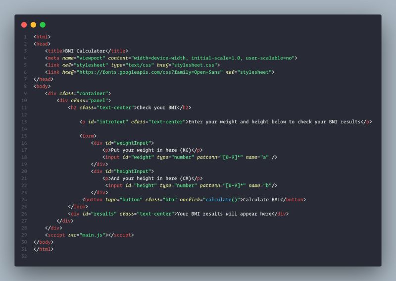 Juhi Nagpure on LinkedIn: #javascriptmagic #bmicalculator #codewellness ... Juhi Nagpure on LinkedIn: #javascriptmagic #bmicalculator #codewellness ...