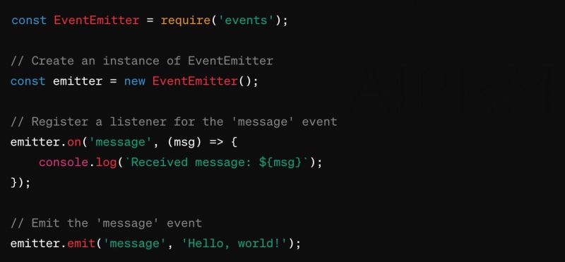 Ajay SHEOKAND on LinkedIn: #javascript #eventemitters #nodejs # ... Ajay SHEOKAND on LinkedIn: #javascript #eventemitters #nodejs # ...