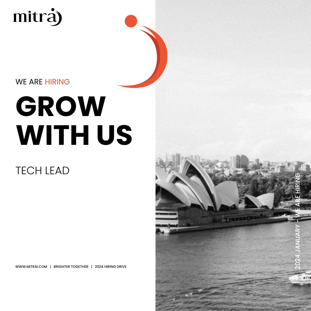 Tech Lead - Mitra Innovation | Mitra AI Tech Lead - Mitra Innovation | Mitra AI