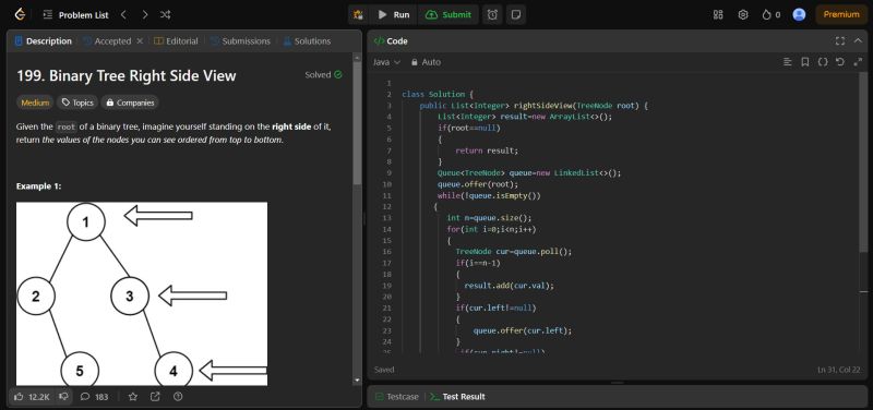 APARNA ANNADURAI on LinkedIn: #100daysofcode #binarytree #rightsideview ... APARNA ANNADURAI on LinkedIn: #100daysofcode #binarytree #rightsideview ...
