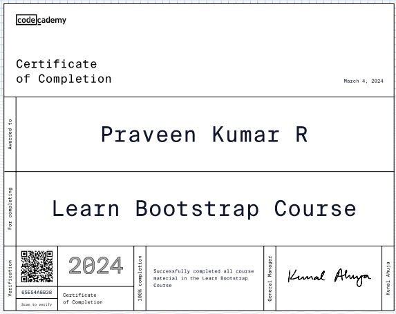Praveen Kumar R on LinkedIn: #html #css #javascript #bootstrap # ... Praveen Kumar R on LinkedIn: #html #css #javascript #bootstrap # ...