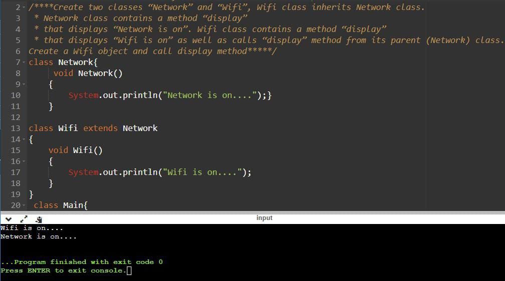 Vidhya .E on LinkedIn: I done my Assignment in Java programming ... Vidhya .E on LinkedIn: I done my Assignment in Java programming ...