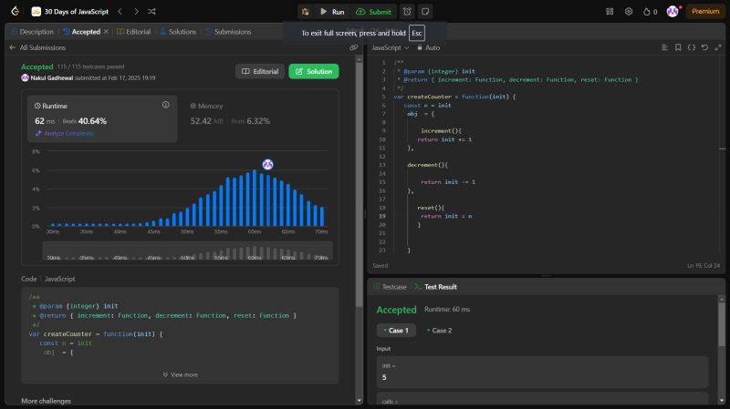 #leetcode #coding #javascript #problemsolving #30daysofcode | Nakul ... #leetcode #coding #javascript #problemsolving #30daysofcode | Nakul ...