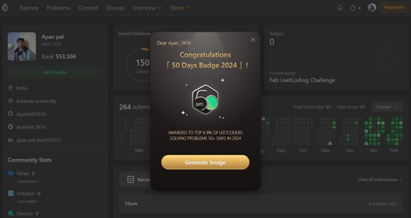 #leetcode #dsachallenge #codingchallenge | Ayan Pal #leetcode #dsachallenge #codingchallenge | Ayan Pal