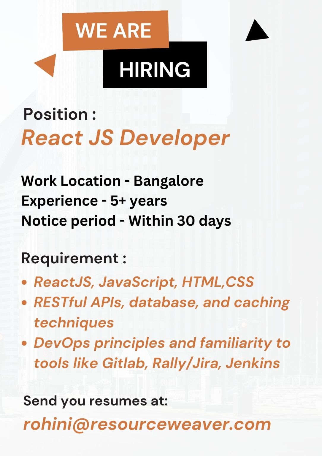 Rohini Dan on LinkedIn: #hiring #connections #developer # ... Rohini Dan on LinkedIn: #hiring #connections #developer # ...