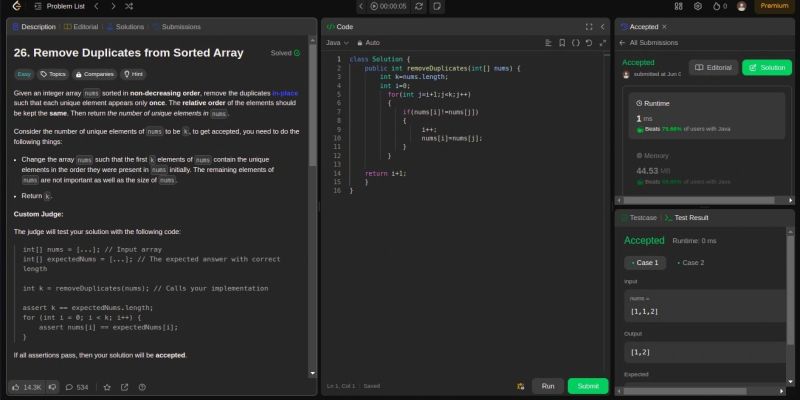 Completed #20daysLeetCodeChallenge with Java | Mani Bhargavi Bendalam ... Completed #20daysLeetCodeChallenge with Java | Mani Bhargavi Bendalam ...