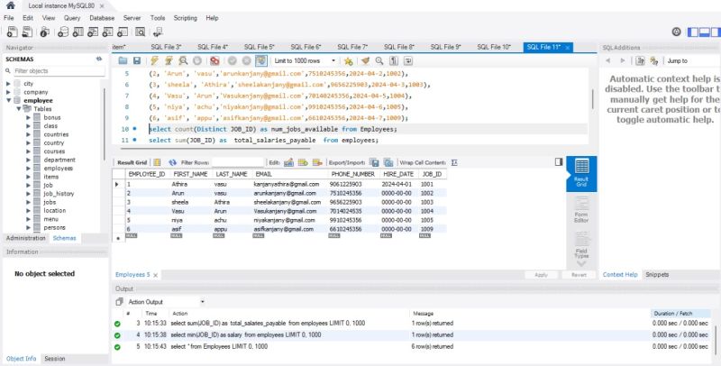 Athira PV on LinkedIn: Today I wish to share my SQL schema created ... Athira PV on LinkedIn: Today I wish to share my SQL schema created ...