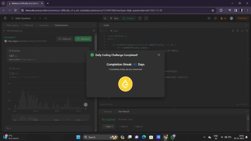 Uday Bajpai on LinkedIn: #leetcode #gfg #codingninjas #dsa Uday Bajpai on LinkedIn: #leetcode #gfg #codingninjas #dsa