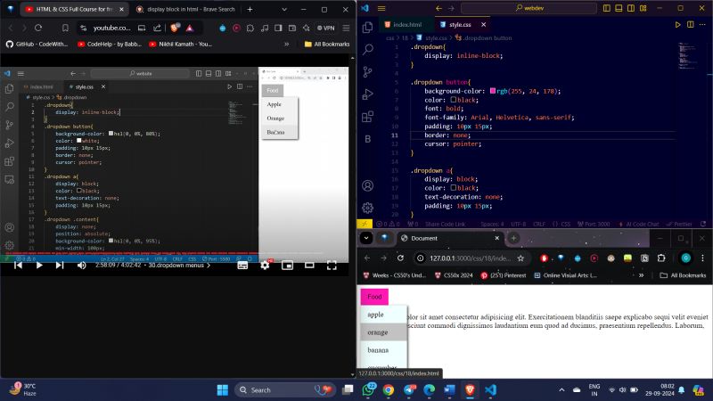Gomini Gautam on LinkedIn: #100daysofcode #css #dropdownmenus # ... Gomini Gautam on LinkedIn: #100daysofcode #css #dropdownmenus # ...