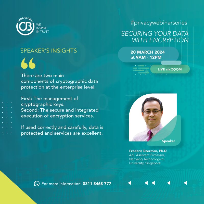 CBQA Global on LinkedIn: #encryptiondata #saatnyaamankandata # ... CBQA Global on LinkedIn: #encryptiondata #saatnyaamankandata # ...
