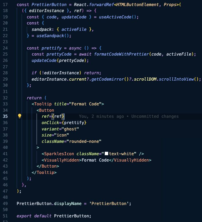Created a format code feature for frontend | Hruthik Reddy posted on ... Created a format code feature for frontend | Hruthik Reddy posted on ...
