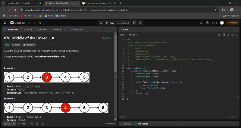RANIT DAS on LinkedIn: #leetcode #linkedlist #java #dsa RANIT DAS on LinkedIn: #leetcode #linkedlist #java #dsa