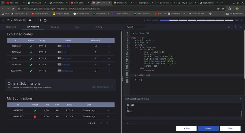 #codecraftdaily #codechef #thinkdigital | Subadevan C #codecraftdaily #codechef #thinkdigital | Subadevan C
