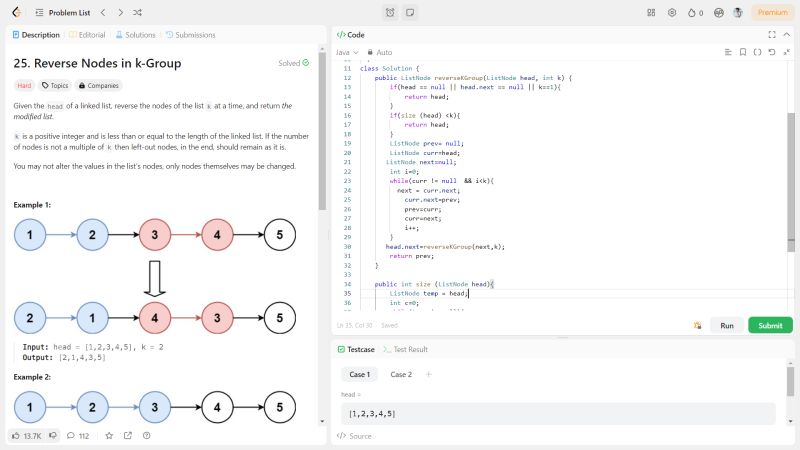 LeetCode Challenge: Reverse Nodes in k-Group | Krishna Pratap Singh ... LeetCode Challenge: Reverse Nodes in k-Group | Krishna Pratap Singh ...