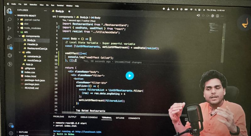Day 21 of 100daysofcoding challenge with Namaste React | Muskan Mandal ... Day 21 of 100daysofcoding challenge with Namaste React | Muskan Mandal ...