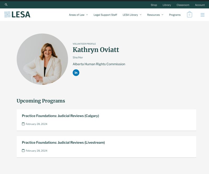 LESA on LinkedIn: Help us give a warm welcome to Kathryn Oviatt ... LESA on LinkedIn: Help us give a warm welcome to Kathryn Oviatt ...