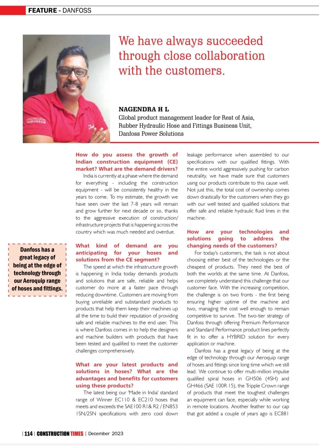 Anil Ghegade on LinkedIn: Danfoss Power Solutions Anil Ghegade on LinkedIn: Danfoss Power Solutions