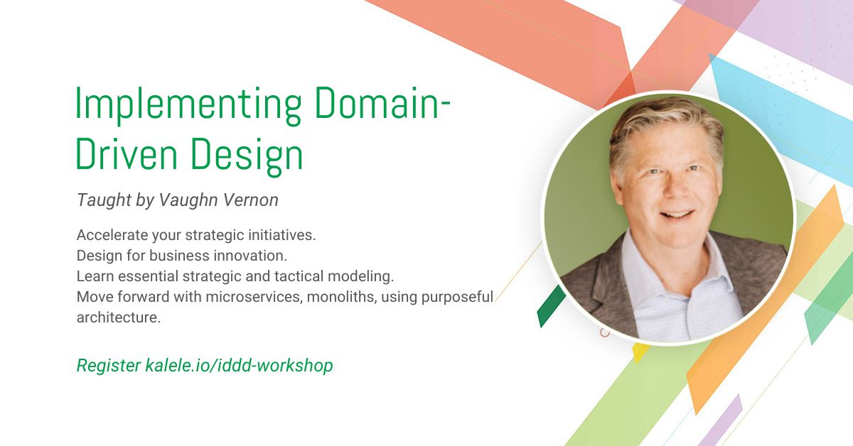 Vaughn Vernon on LinkedIn: Workshop—Implementing Domain-Driven Design Vaughn Vernon on LinkedIn: Workshop—Implementing Domain-Driven Design