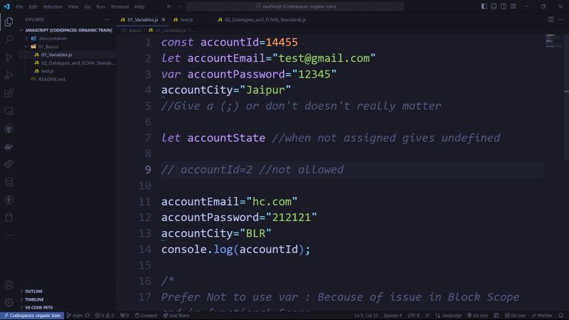 Tridib Ghosh on LinkedIn: #code #vscode #javascript #ecmascript ... Tridib Ghosh on LinkedIn: #code #vscode #javascript #ecmascript ...