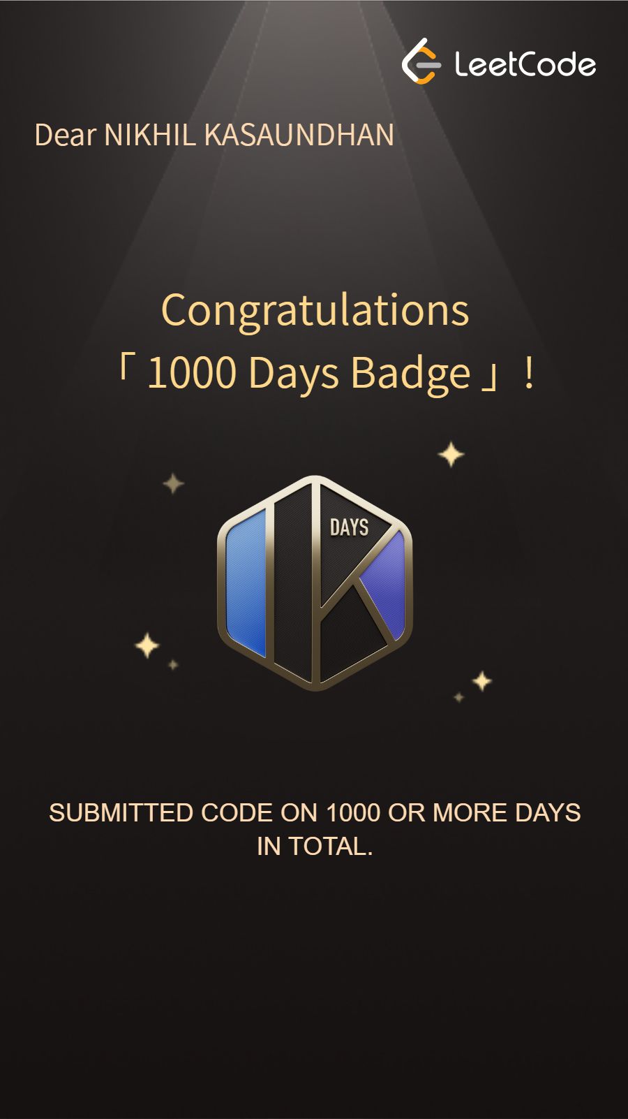 Nikhil Kasaundhan on LinkedIn: #1000daysofcoding #leetcode # ... Nikhil Kasaundhan on LinkedIn: #1000daysofcoding #leetcode # ...