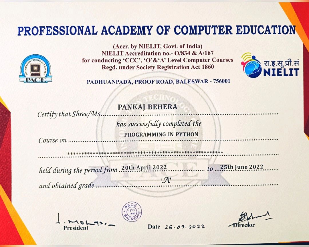 Pankaj Behera on LinkedIn: #python #python #pythonprogramming # ... Pankaj Behera on LinkedIn: #python #python #pythonprogramming # ...
