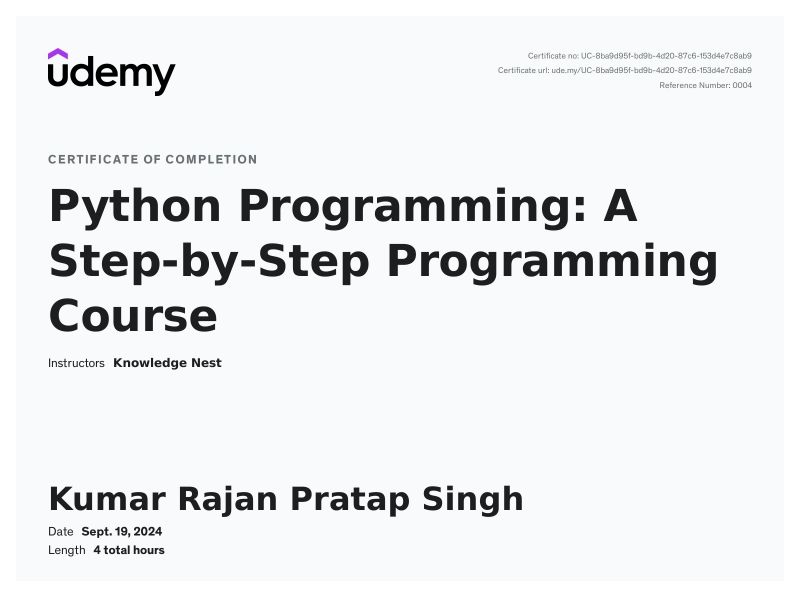 Kumar Rajan Pratap Singh on LinkedIn: #python #programming # ... Kumar Rajan Pratap Singh on LinkedIn: #python #programming # ...