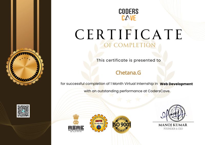 Chetana G on LinkedIn: #webdevelopment #coderscavegraduate Chetana G on LinkedIn: #webdevelopment #coderscavegraduate