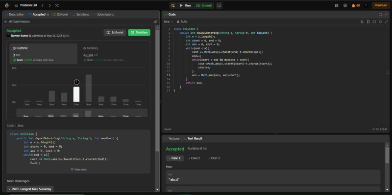 Naveen Kumar on LinkedIn: Leetcode problem of the day : Get Equal ... Naveen Kumar on LinkedIn: Leetcode problem of the day : Get Equal ...
