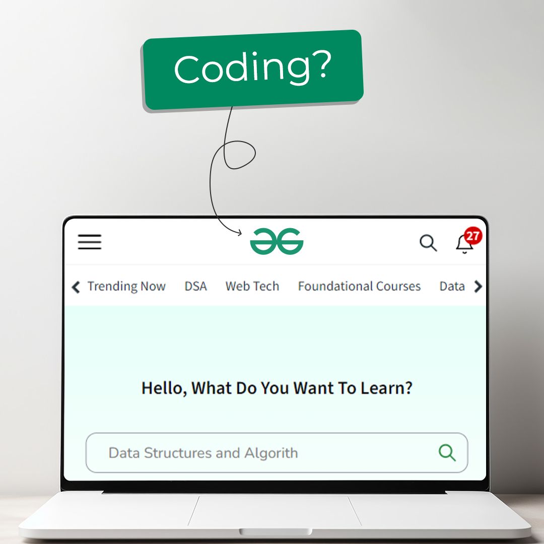 GeeksforGeeks on LinkedIn: Coding? GeeksforGeeks! GeeksforGeeks on LinkedIn: Coding? GeeksforGeeks!