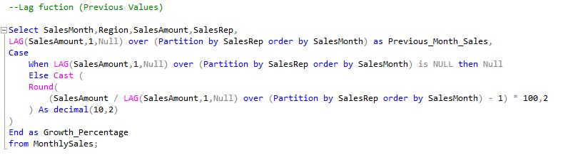 Shubham Rai on LinkedIn: Understanding LAG() Function in SQL Lag ... Shubham Rai on LinkedIn: Understanding LAG() Function in SQL Lag ...